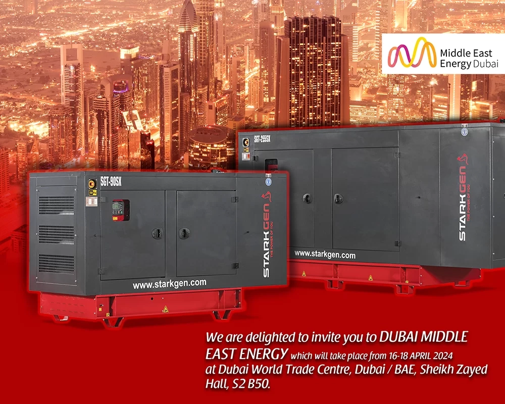 DUBAI MIDDLE EAST ENERGY - Starkgen Jeneratör | 444 2 767